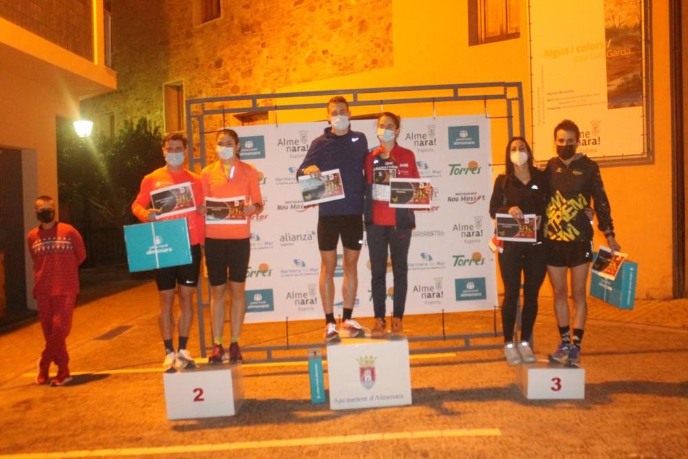 Ramir Marqués i Alba Cebrián guanyadors de la Sant Silvestre d'Almenara ...