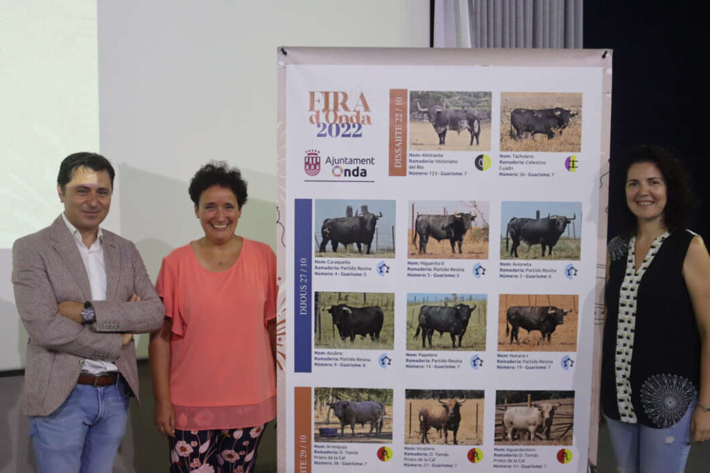 Onda presenta Cartel Taurino de primer nivel para la Fira
