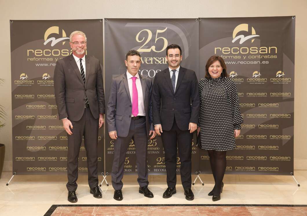 Gran cena de gala para celebrar los 25 años de Recosan