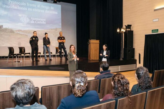 Castelló presenta el Protocolo para inundaciones en colegios