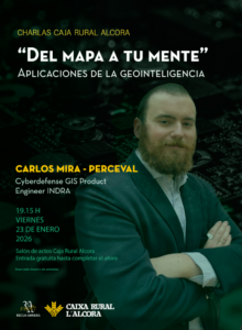 'Del mapa a tu mente' charla de Carlos Mira-Perceval
